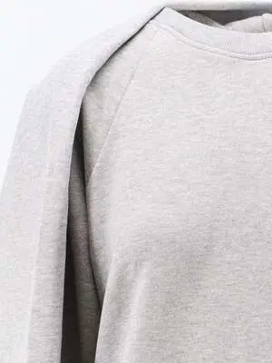 Dries Van Noten Cotton Sweatshirt - Grey