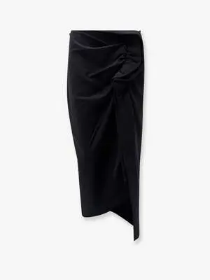 Dries Van Noten Cotton Midi Skirt