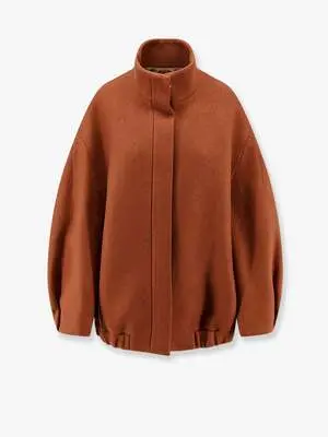 Dries Van Noten Voles Wool Blend Jacket - Brown