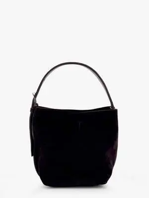 TOTEME Small Belted Suede Handbag