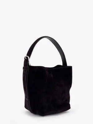 TOTEME Small Belted Suede Handbag