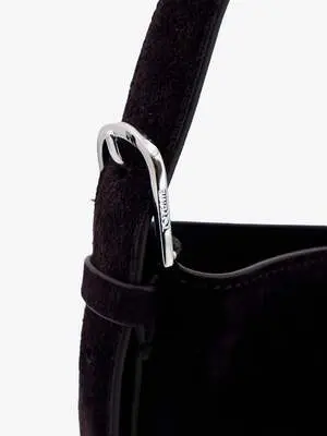 TOTEME Small Belted Suede Handbag