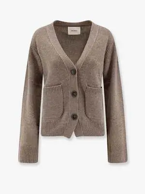 LISA YANG Danni Cashmere Cardigan - Brown
