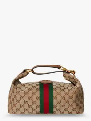 Gucci Vanity Gg Fabric Handbag