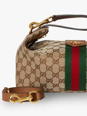 Gucci Vanity Gg Fabric Handbag
