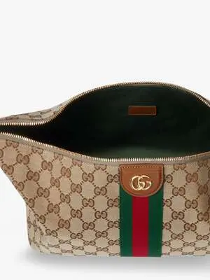 Gucci Vanity Gg Fabric Handbag
