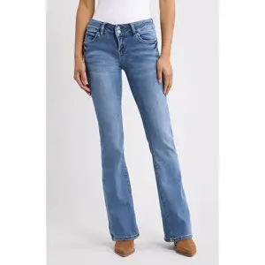YMI Taylor Low Rise Flare Jeans - Medium Wash 35m