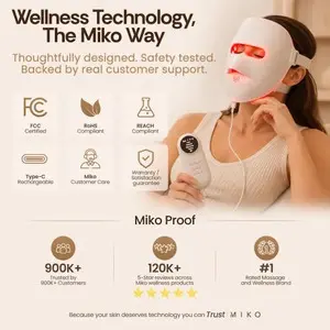 MIKO Halo 4d Led Light Therapy Face Mask