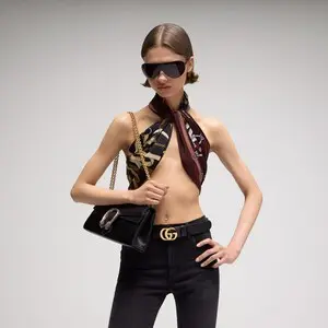 Gucci Printed Silk Twill Stole