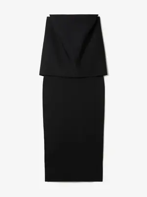 HOUSE OF DAGMAR Square Slim Dress - Black