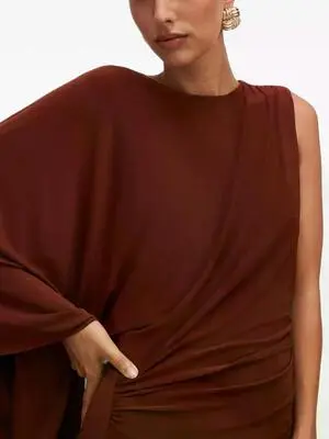 EVER NEW Fleur Cape-shoulder Maxi Dress