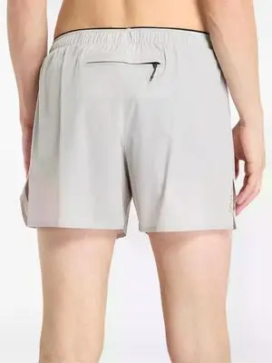 SOAR Logo-print Perforated Shorts