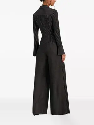Alice + Olivia Freya Pinstripe Button-down Blouse