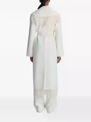 Simkhai Carrie Fringe Coat - Neutrals