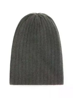 BAZISZT Kuls Ribbed-knit Beanie Hat Grey