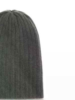 BAZISZT Kuls Ribbed-knit Beanie Hat - Grey