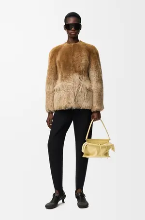 Loewe Jacket In Shearling