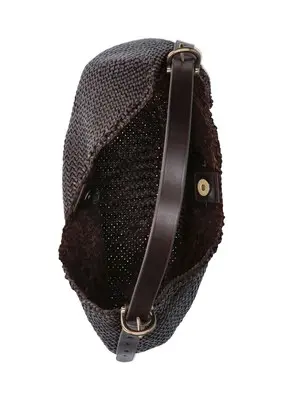 Dragon Diffusion Shoulder Bag "luna Mezza - Brown