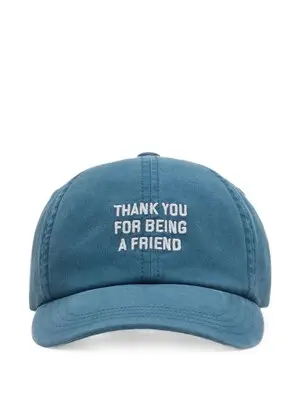 AMI Paris Cappello Thank You For Being A Friend Cap - Blue