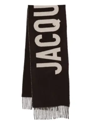 Jacquemus Virgin Wool Scarf - Brown