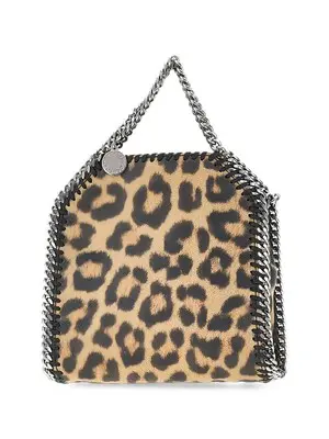 Stella McCartney Falabella Leopard-print Tote Bag - Brown