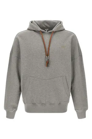 Loewe Anagram' Keyring Hoodie - Gray