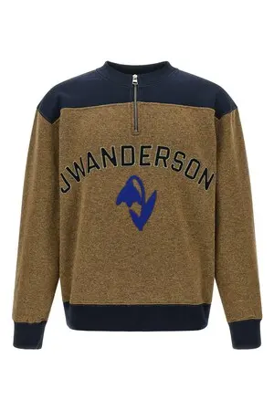J.W.ANDERSON J. W.anderson Half-zip Sweatshirt - Multi