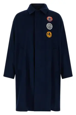 SONG FOR THE MUTE Coach' Coat - Blue