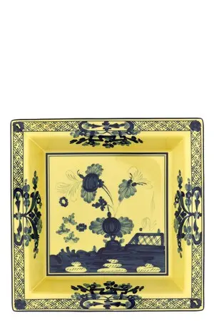 GINORI 1735 Oriente Italiano' Valet Tray - Yellow