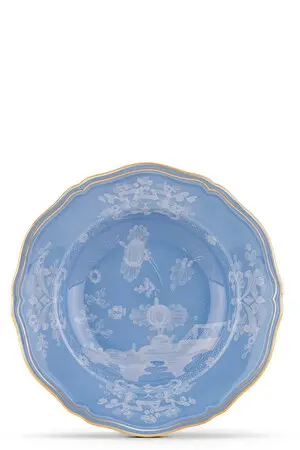 GINORI 1735 Soup Plate 'oriente Italiano' ⌀ 24 Cm - Light Blue
