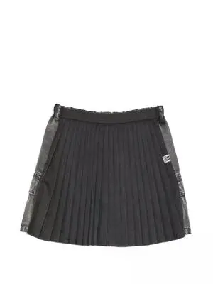 Mihara Yasuhiro Combined Skirt Cargo Shorts - Grey