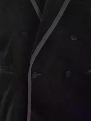 Fendi Double-breasted Velvet Jacket