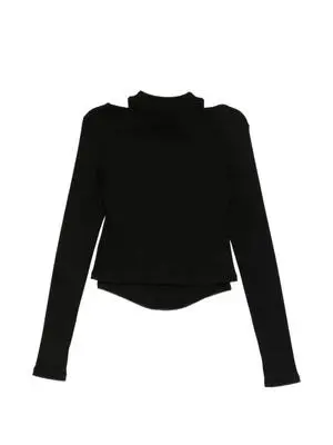 LIMI FEU Rib Layered Cardigan