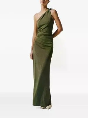BAOBAB Celele One-shoulder Ruched Maxi Dress