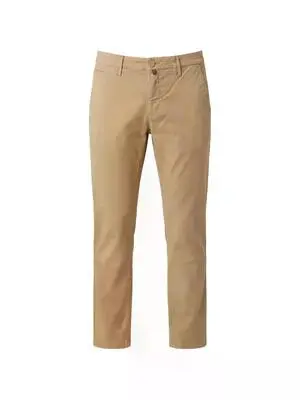 Jacob Cohen Bobby Slim-fit Trousers - Neutrals
