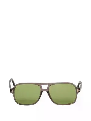 TOM FORD Madison Pilot-frame Sunglasses