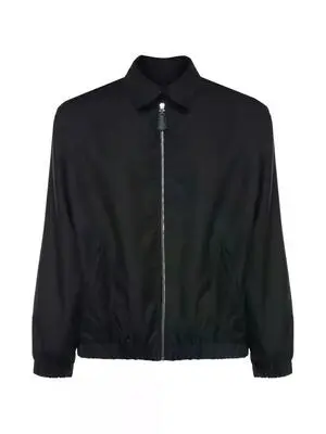 GIULIANO GALIANO Asher Elasticated-trim Zip-up Jacket - Black