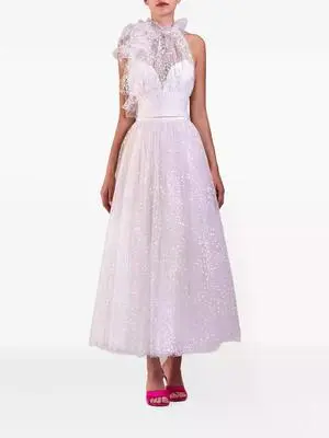 GEMY MAALOUF Polka-dot Tulle Skirt
