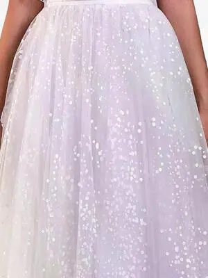 GEMY MAALOUF Polka-dot Tulle Skirt