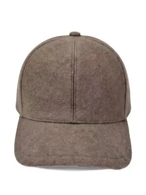 Fedeli Land Felt Baseball Cap - Brown
