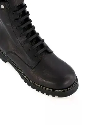 Fendi Commando Buckle-detail Biker Boots