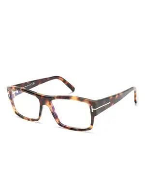 TOM FORD Tortoiseshell Square-frame Glasses