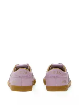 VEJA Volley Grained Leather Sneakers - Purple