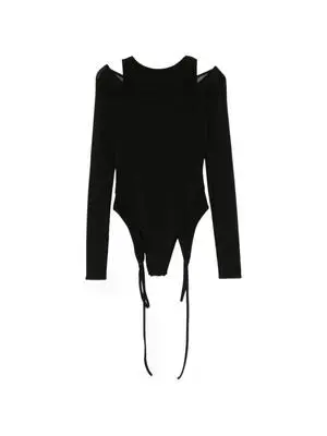 LIMI FEU Tulle Layered Bodysuit