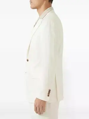 Brunello Cucinelli Notched-lapel Silk Blazer