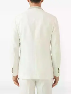 Brunello Cucinelli Notched-lapel Silk Blazer