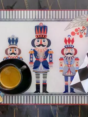 VESTA Nutcracker Set Of Two Placemats