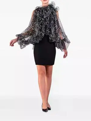GEMY MAALOUF High-waisted Mini Skirt