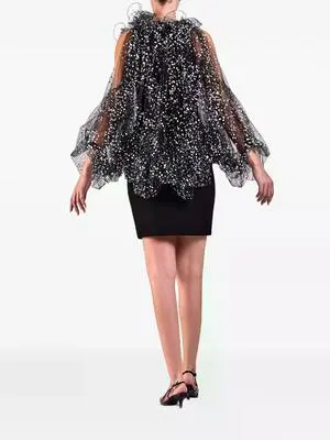 GEMY MAALOUF High-waisted Mini Skirt