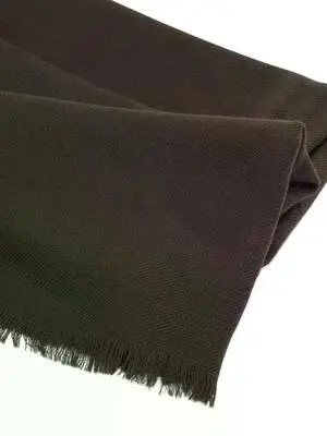 Destin Fringed-edge Scarf - Brown